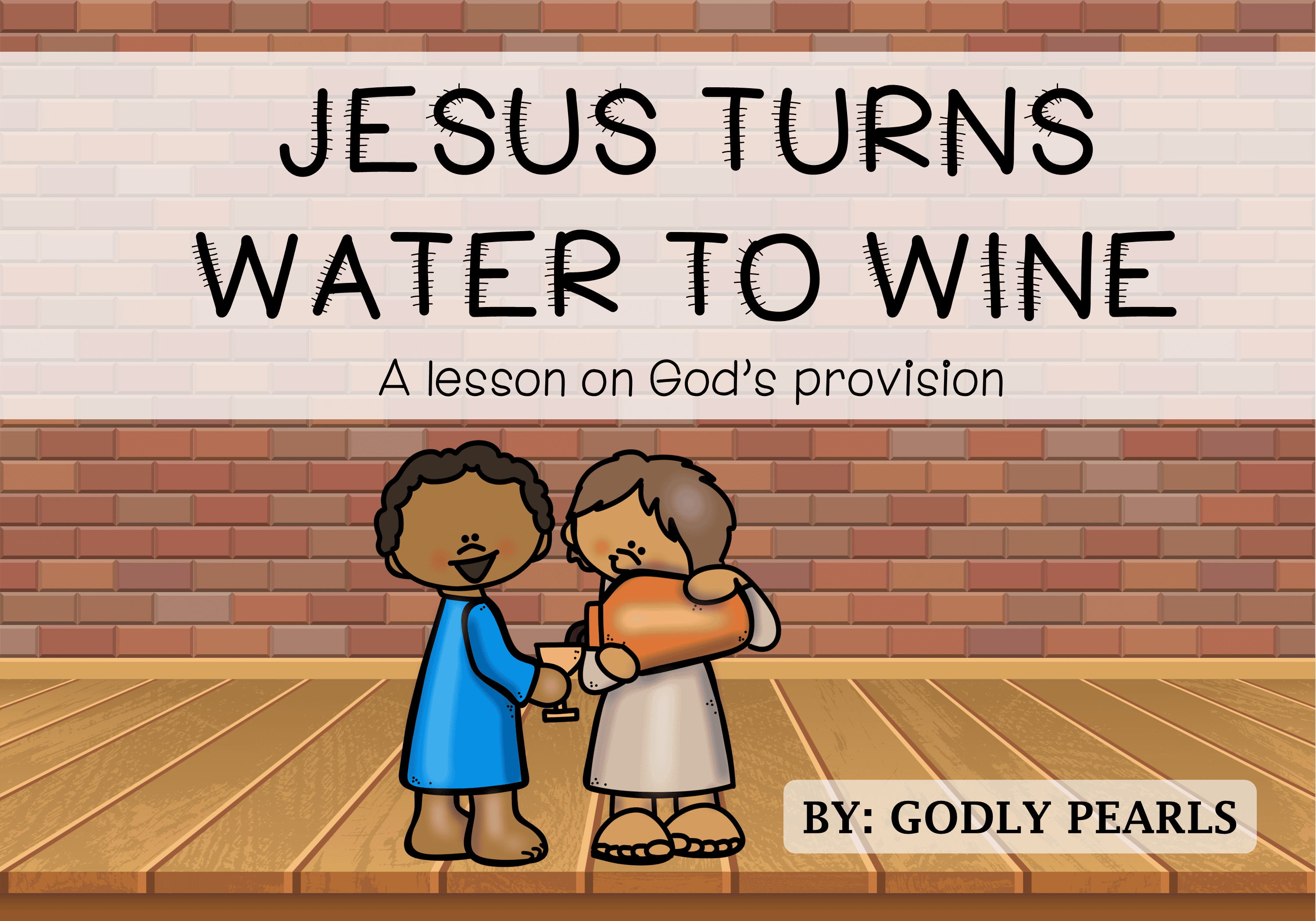 Jesus turns water to wine - Godly Pearls