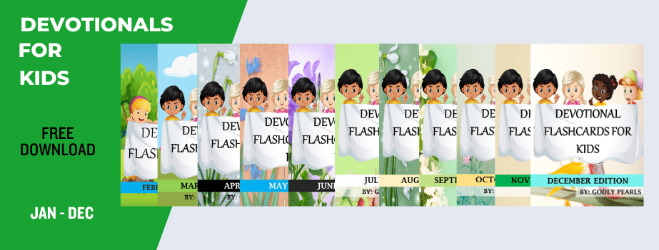 Devotional for Kids - Godly Pearls