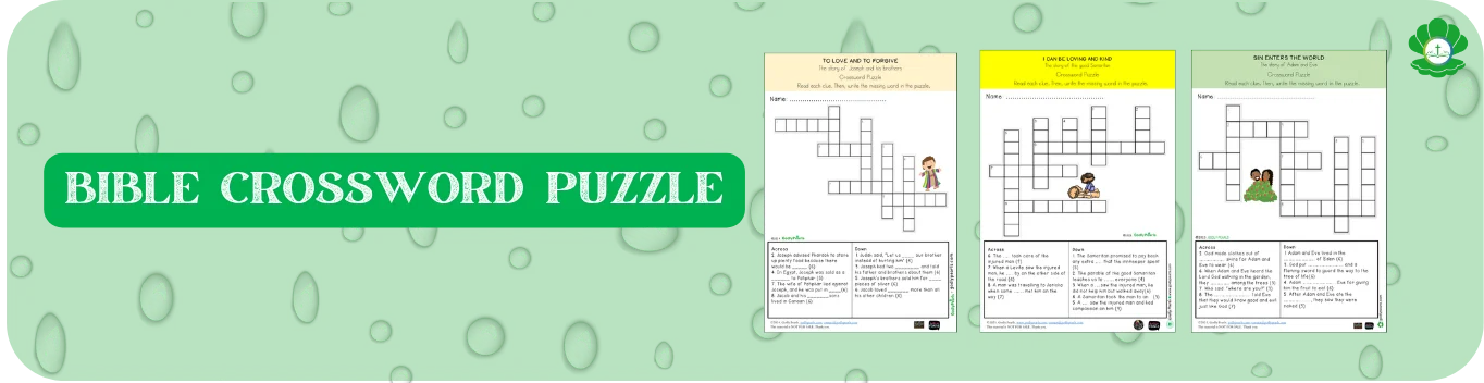 Bible Crossword Puzzles - Godly Pearls